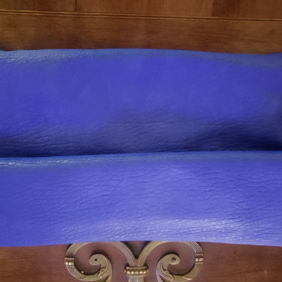 Street Level | Bags | Streetlevelcobaltbluefauxleatherclutchpurse ...